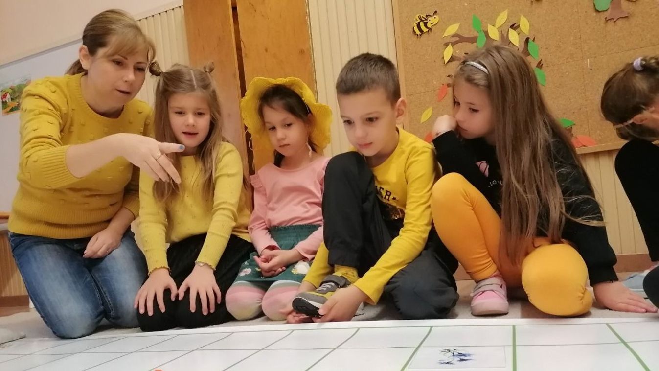 Zsámolyba gyűjtötték a „pollent” a békéscsabai óvodások - galériával