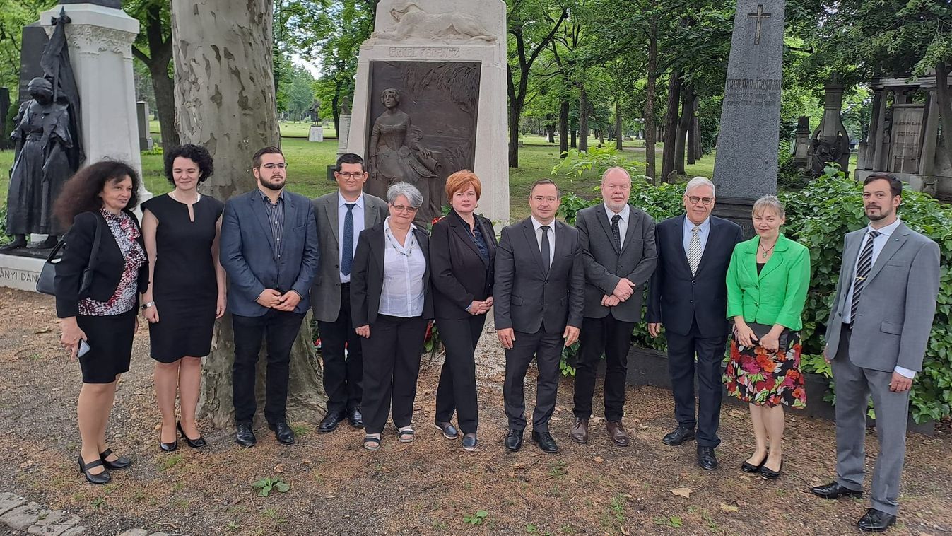 Gyula nagy szülöttére, Erkel Ferencre emlékeztek