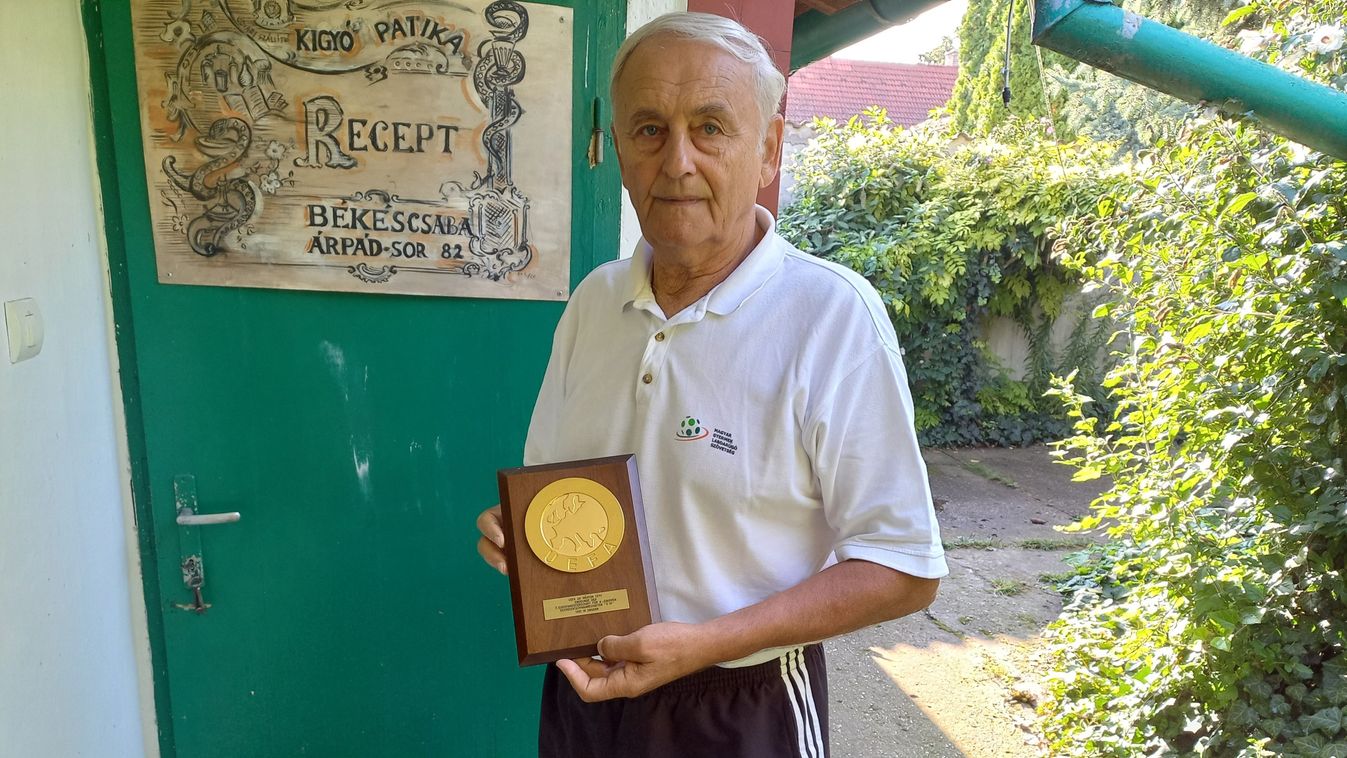 Nyolcvanéves Tóth Márton, a megyei labdarúgó szövetség volt főtitkára