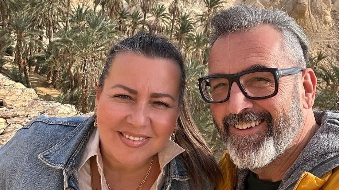 Ide utazott Rákóczi Feri és párja