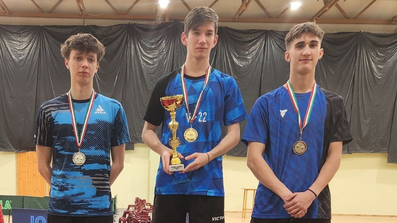 Szántosi Dávid U19-es magyar bajnok