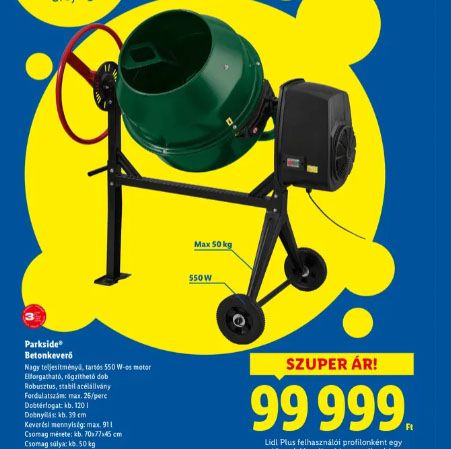 A Lidl akciós kínálatában egy olyan Parkside termékre bukkantunk, amire ...