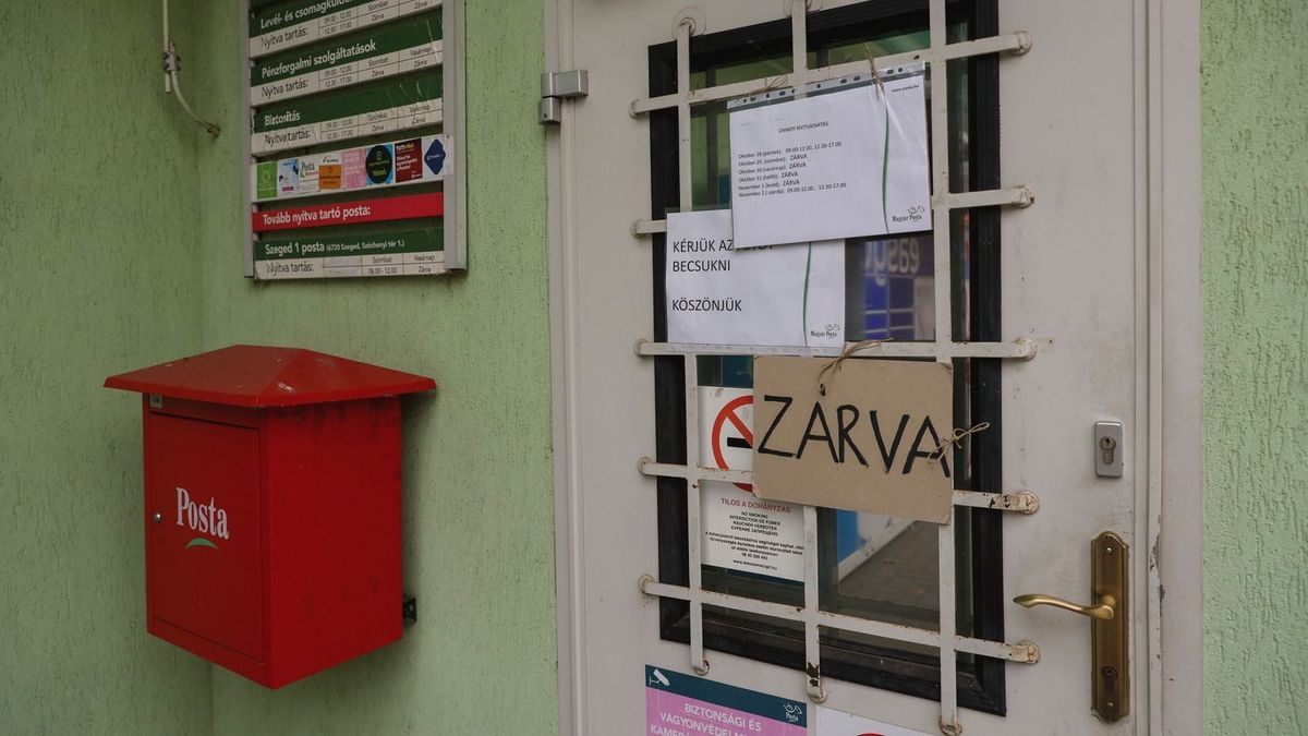 A Magyar Posta váratlan bejelentése: több hivatal zárva marad
