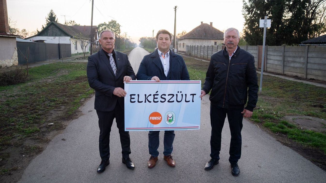 Újabb pormentesített utcájára büszke ez a dél-békési község