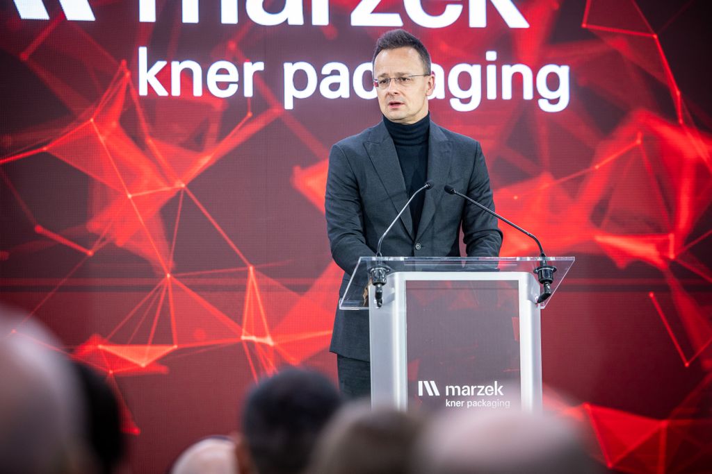 Szijjártó Péter adta át a Marzek Kner újabb beruházását