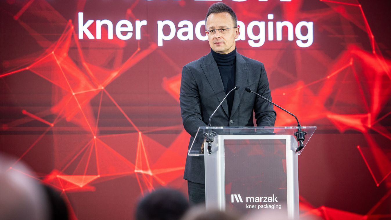Szijjártó Péter adta át a Marzek Kner újabb beruházását
